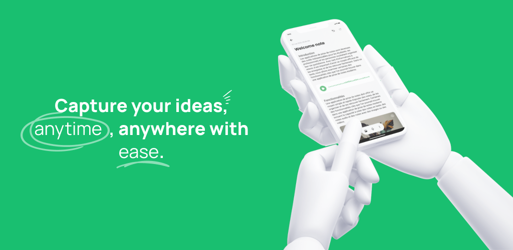 Paper - Capture your ideas anytime, anywhere, with ease.
